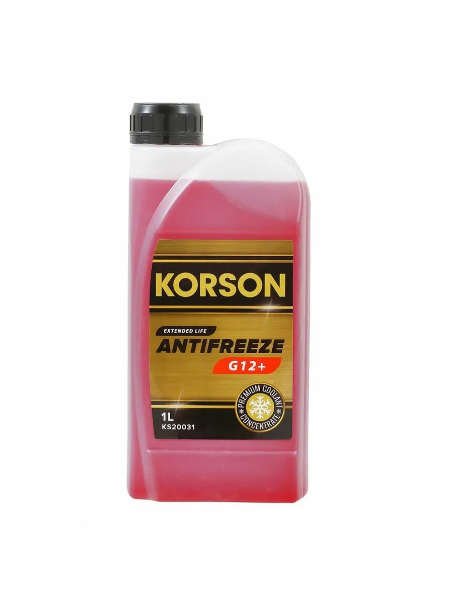 KORSON концентрат G12+, красный, 1л