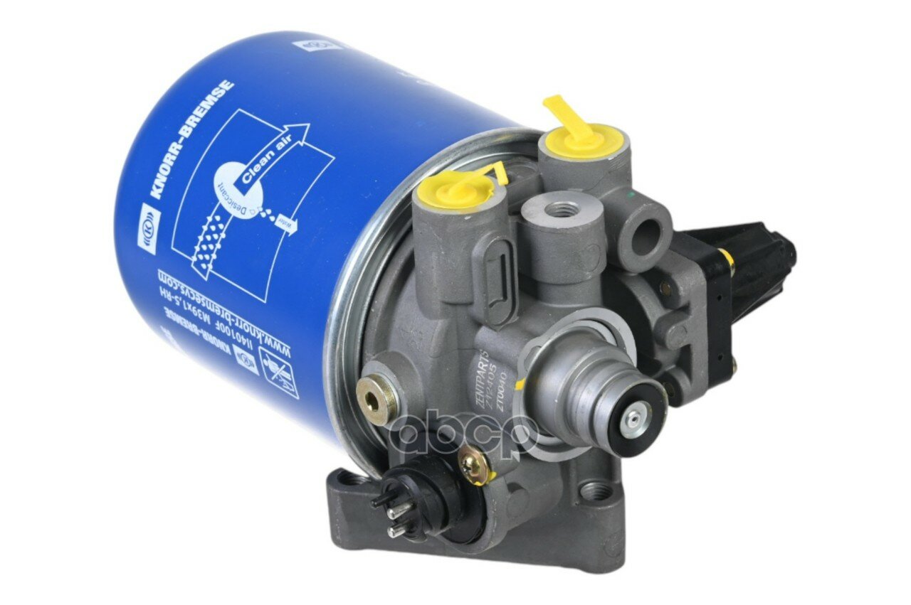 Осушитель воздуха! однокамерный 12.5bar без подогрева Iveco ZENTPARTS арт. Z12405