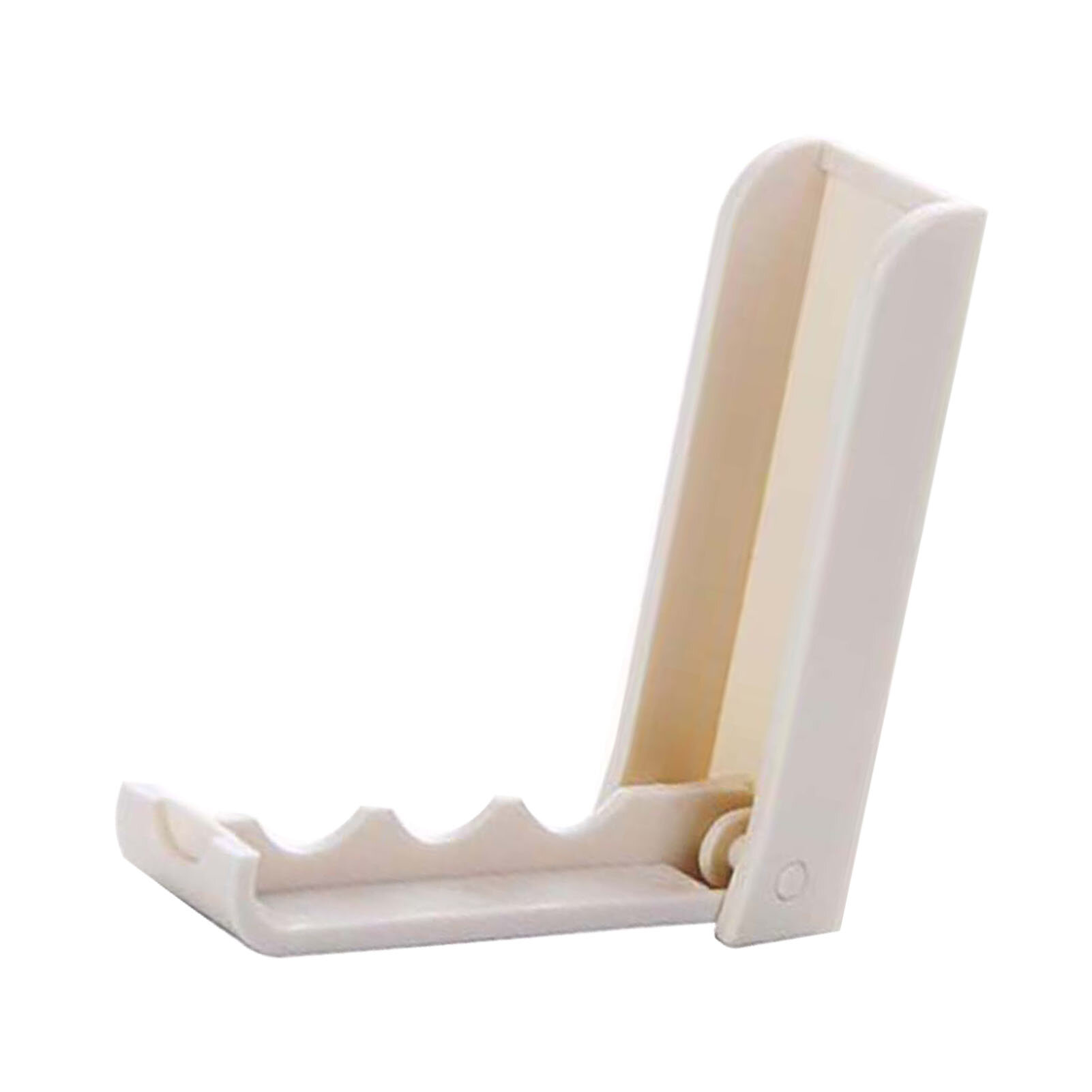 Foldable самоклеющийся пластиковый для одежды шапок белый размер approx. 9.2 x 2.8 x 9.5cm грузоподъемность approx. 2kg вес approx. 26.00g 1 шт. Wall Mount Folding Space Saving