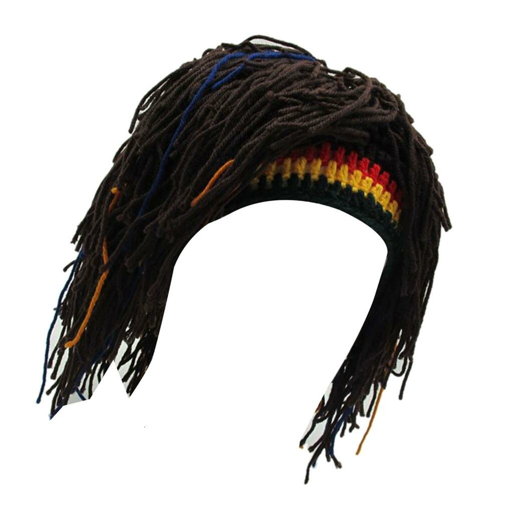 Шапка-бини с дредами, 1