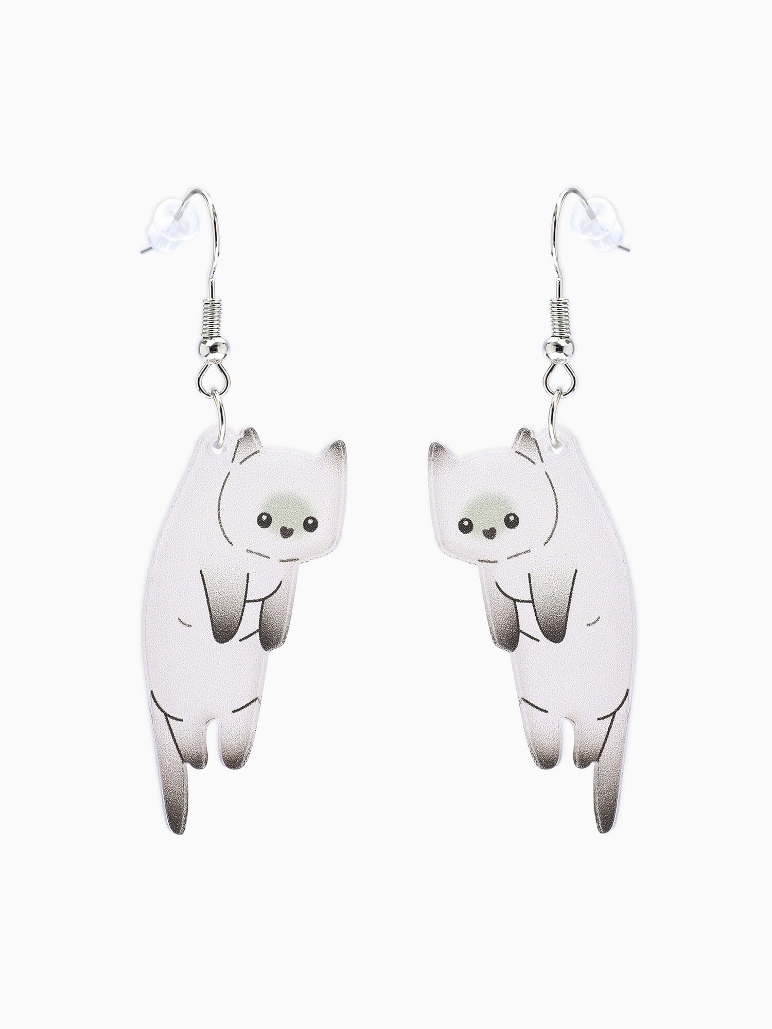 Серьги с подвесками, акрил