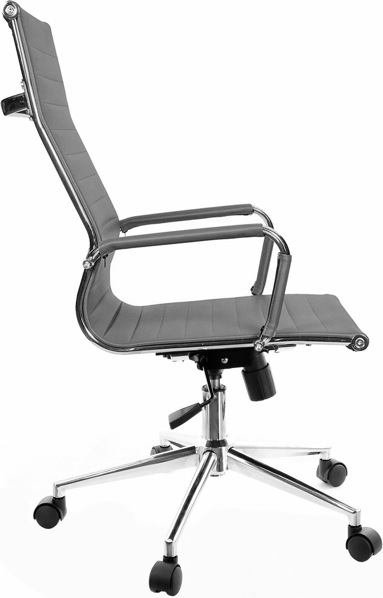 Кресло Everprof Rio T Экокожа Серый