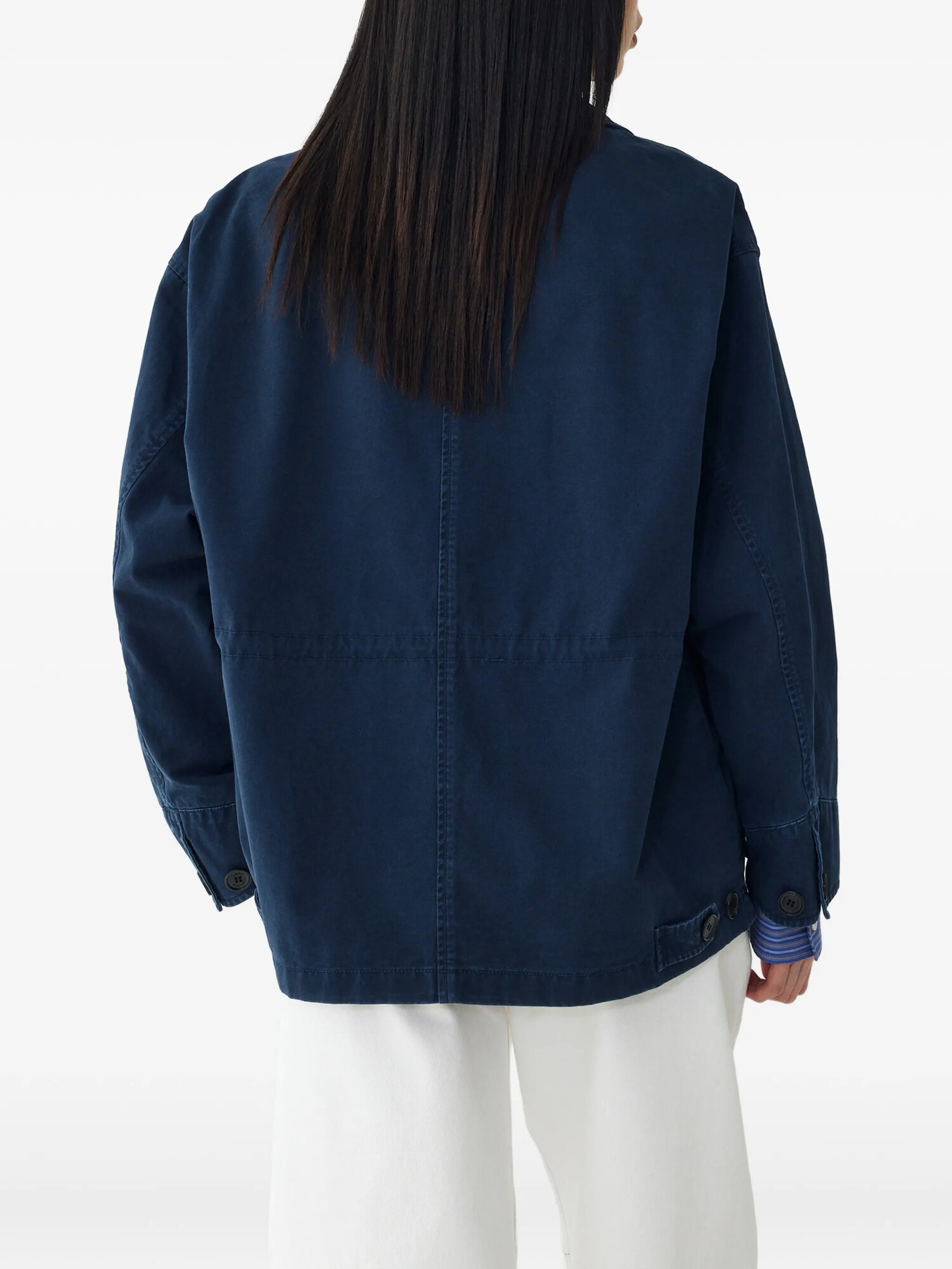 Куртка STUDIO TOMBOY Buttoned denim jacket, размер OneSize, blue — фото 1