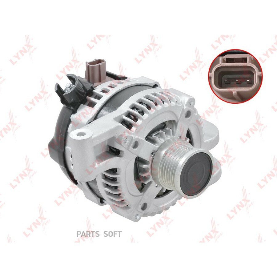 Генератор FORD Focus II 2.0 04-12 VOLVO S40 II 1.8 04-12 / S40 II 2.0 04-12 / V50 II 1.8 04-12 / V5 от официального дистрибьютора, LYNXAUTO, артикул EA1228