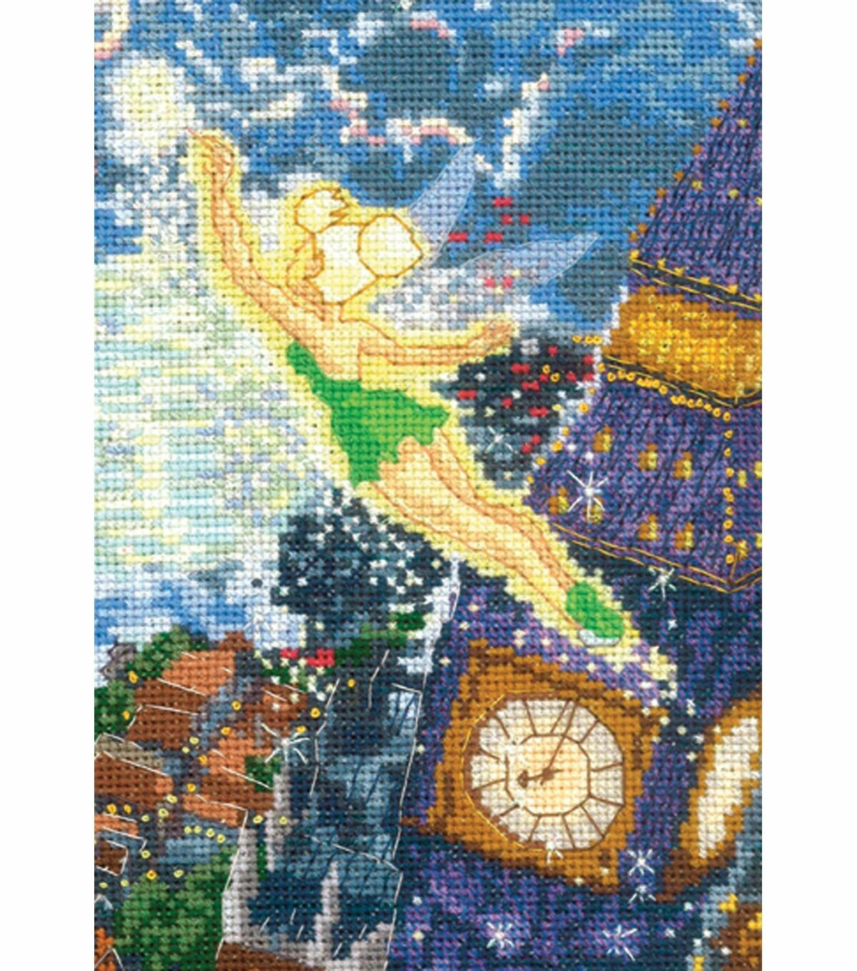 Набор для вышивания крестом Disney "Тинкер Бел" арт. 52552, Candamar Designs (США) 12,7х17,8 см