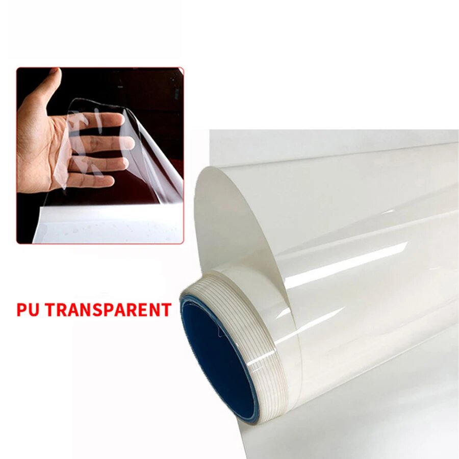 Черная Матовая Защитная Пленка Для Автомобильных Фар PPF, Полиуретановый transparent, 30CM X 1M