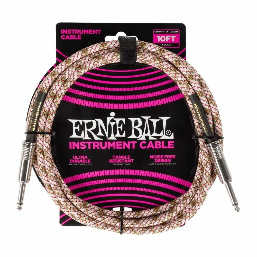 Инструментальный кабель Ernie Ball 6426 Jack 6.3 (M) Jack 6.3 (M), 3.05м