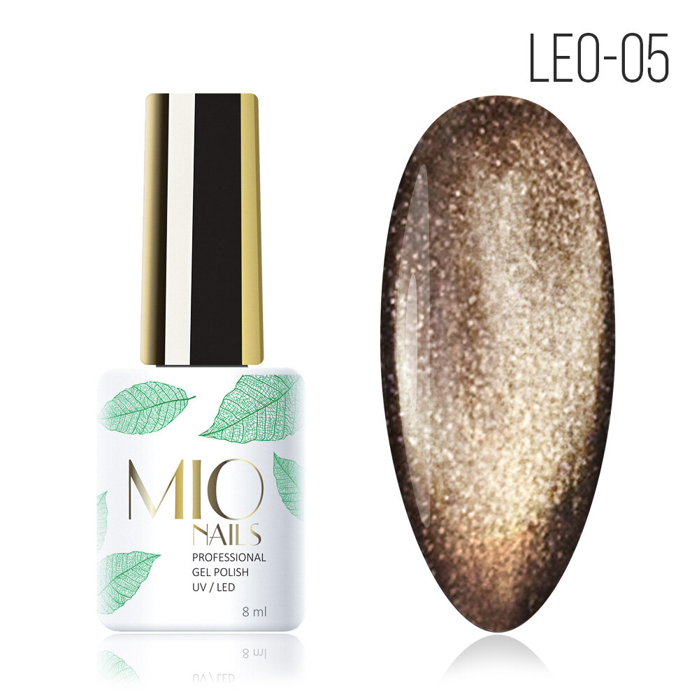 Гель-лак кошачий глаз MIO Nails LEO Cats №05 8 мл TPO-free + HEMA-free