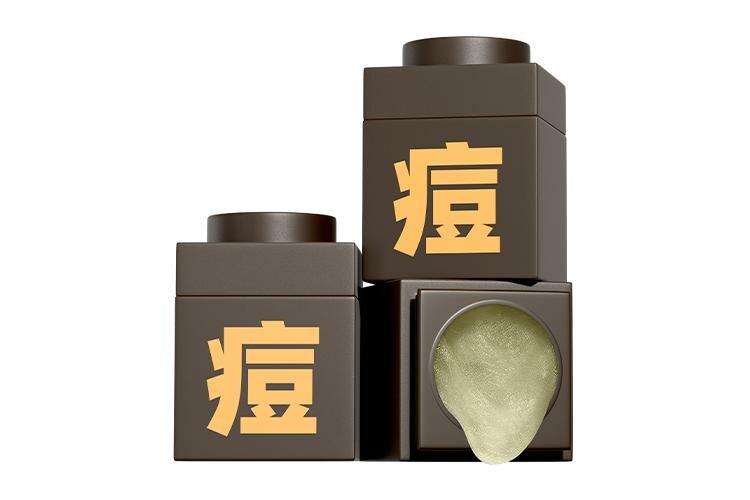 Маска унисекс C KA из амазонской белой глины очищающая увлажняющая тканевая, набор 5г*3/7г*3