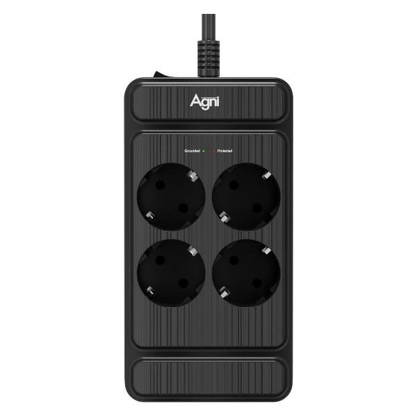 Сетевой фильтр AGNI TP-FS4E-5m-black