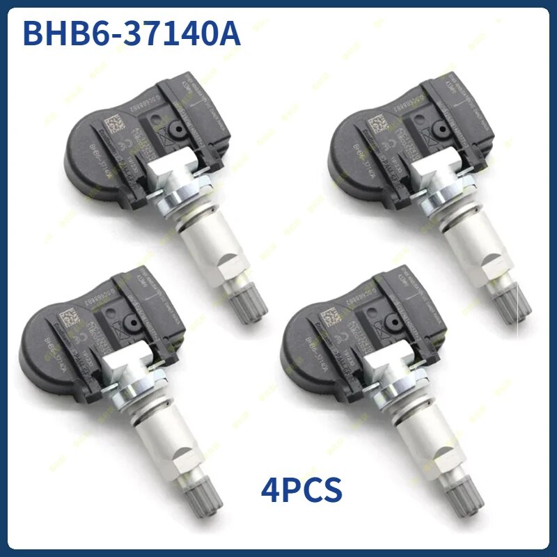 BHB6-37140A 433 МГц TPMS Датчик давления в шинах Монитор для MAZDA 2 3 5 6 CX-5 BHB6-37140A-4 PCS