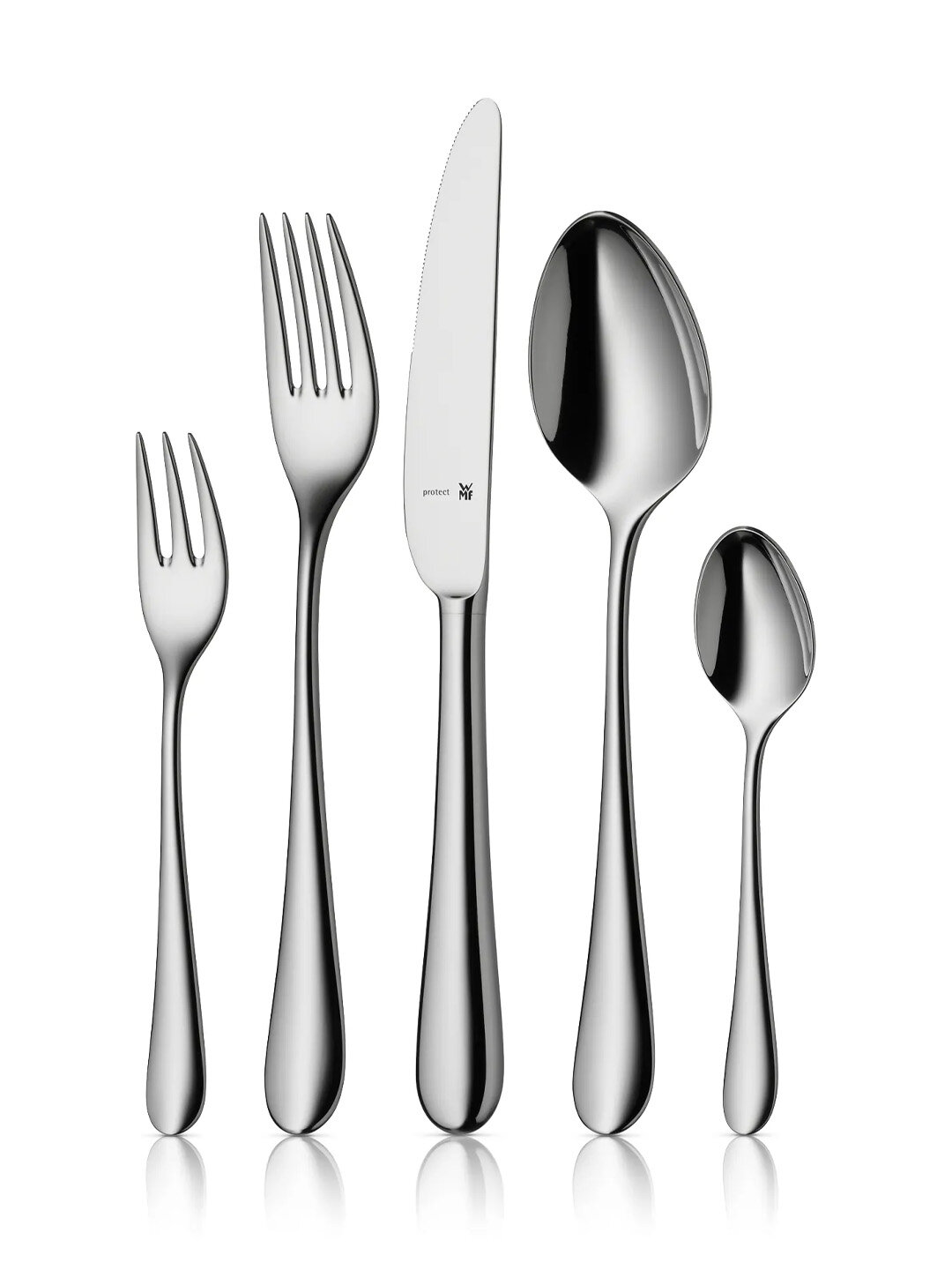 Набор столовых приборов WMF Merit, 30 предметов, нержавеющая сталь Cromargan