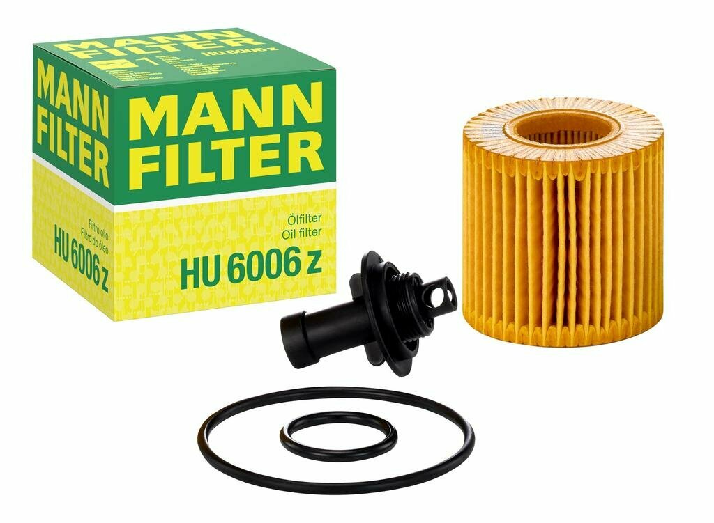 Фильтр масляный HU6006z MANN-FILTER Toyota Lexus Corolla, RAV4, Auris, Avensis, Королла РАВ4 Аурис 0415237010,04152YZZA6