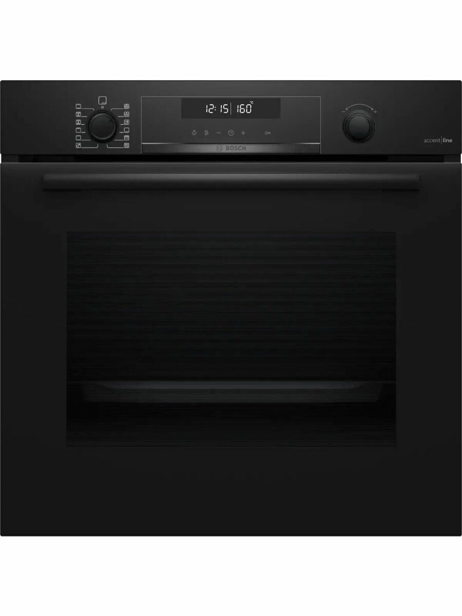 Духовой шкаф электрический Bosch HBG478CB3, черный