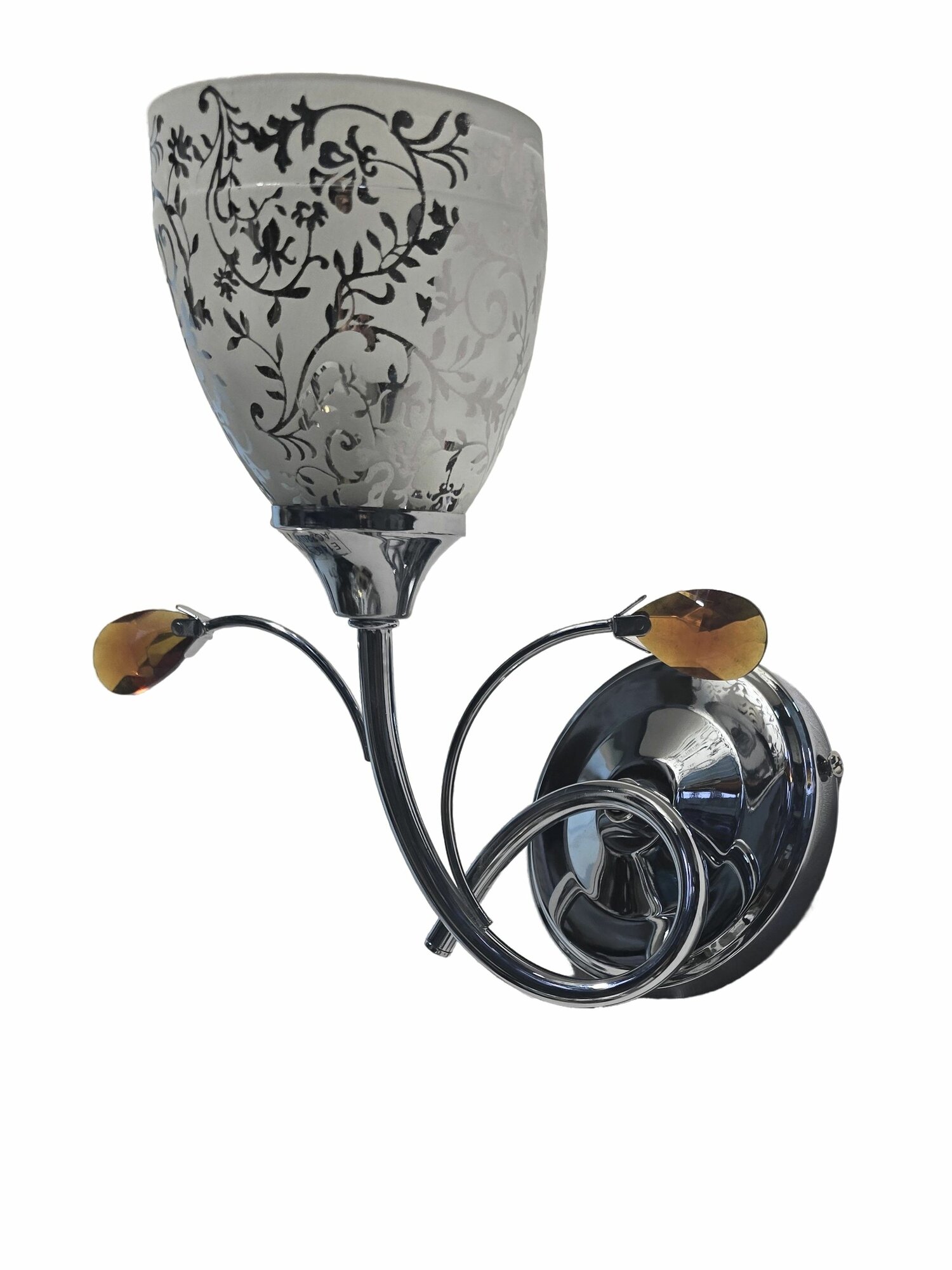 Бра, Настенный светильник, 92827/1, Цвет- хром, Е14