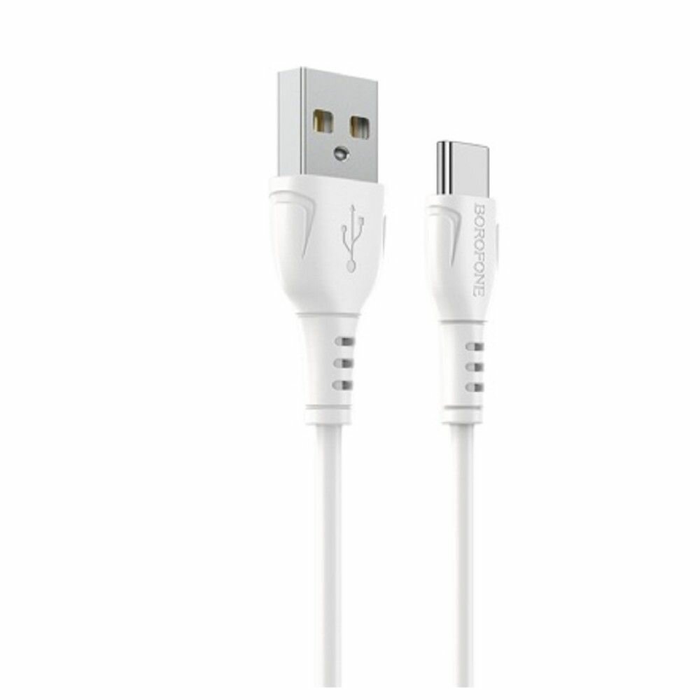 Кабели BOROFONE BX51 USB кабель Type - C 1m 3A White