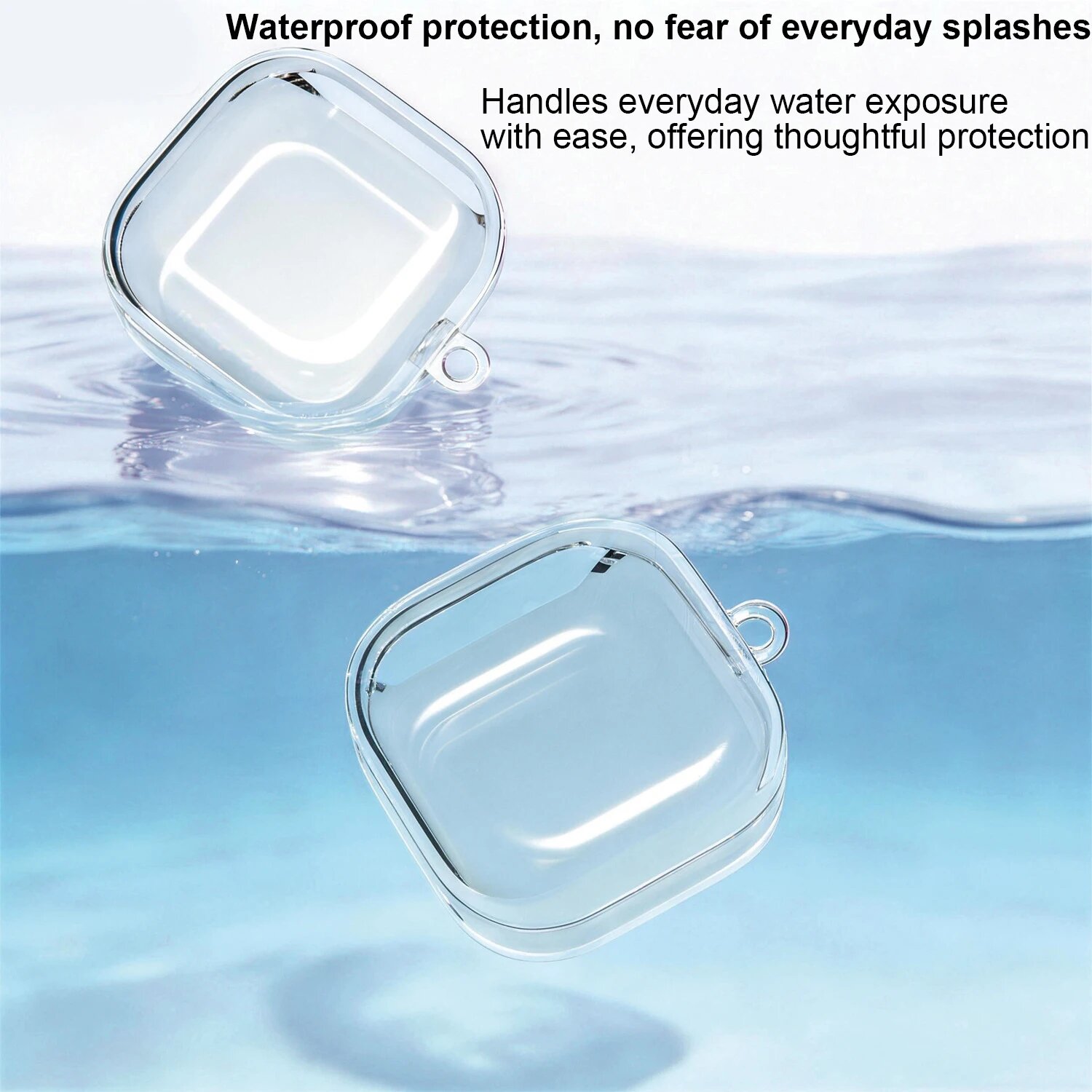 Чехол для наушников Samsung Galaxy Buds 4/Galaxy Buds 4 Pro прозрачный TPU