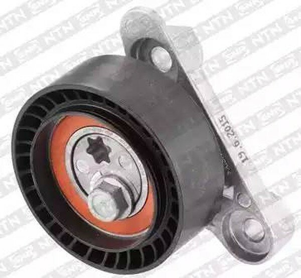Натяжитель поликлинового ремня с роликом SNR GA35763 Skoda Fabia III, Rapid, Vw Polo V, Sedan, Up 1.0, 1.6 11->