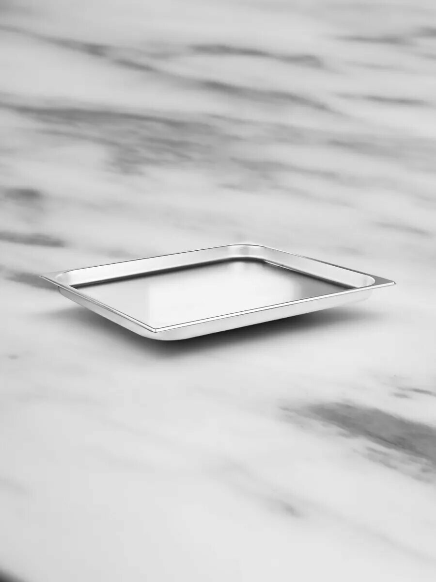 Гастроемкость GN 2/1 Prohotel, из нержавеющей стали, 65x53x4 см