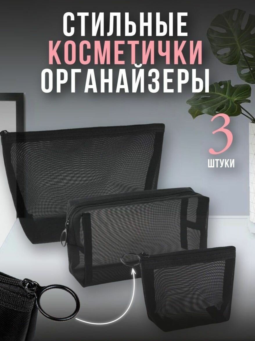 Косметичка дорожная для путешествий в дорогу