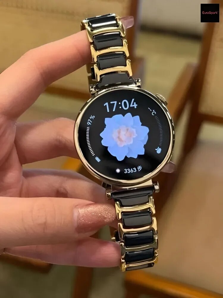 Аксессуары для керамического ремешка из нержавеющей стали18 мм подходит для ремешка-браслета Huawei GT5 41 gt5PRO 42mm gt4 41mm