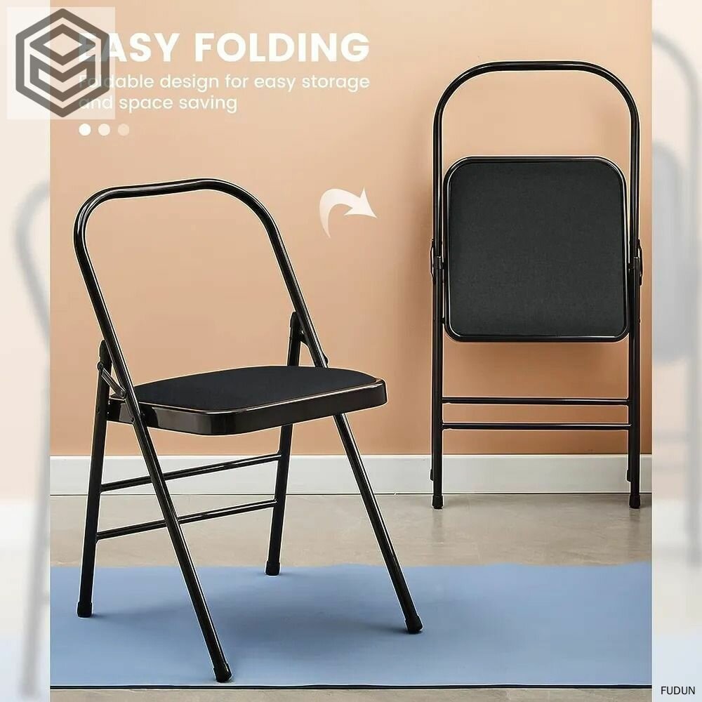 Стул для занятия йогой Айенгара Yogastuff, черный