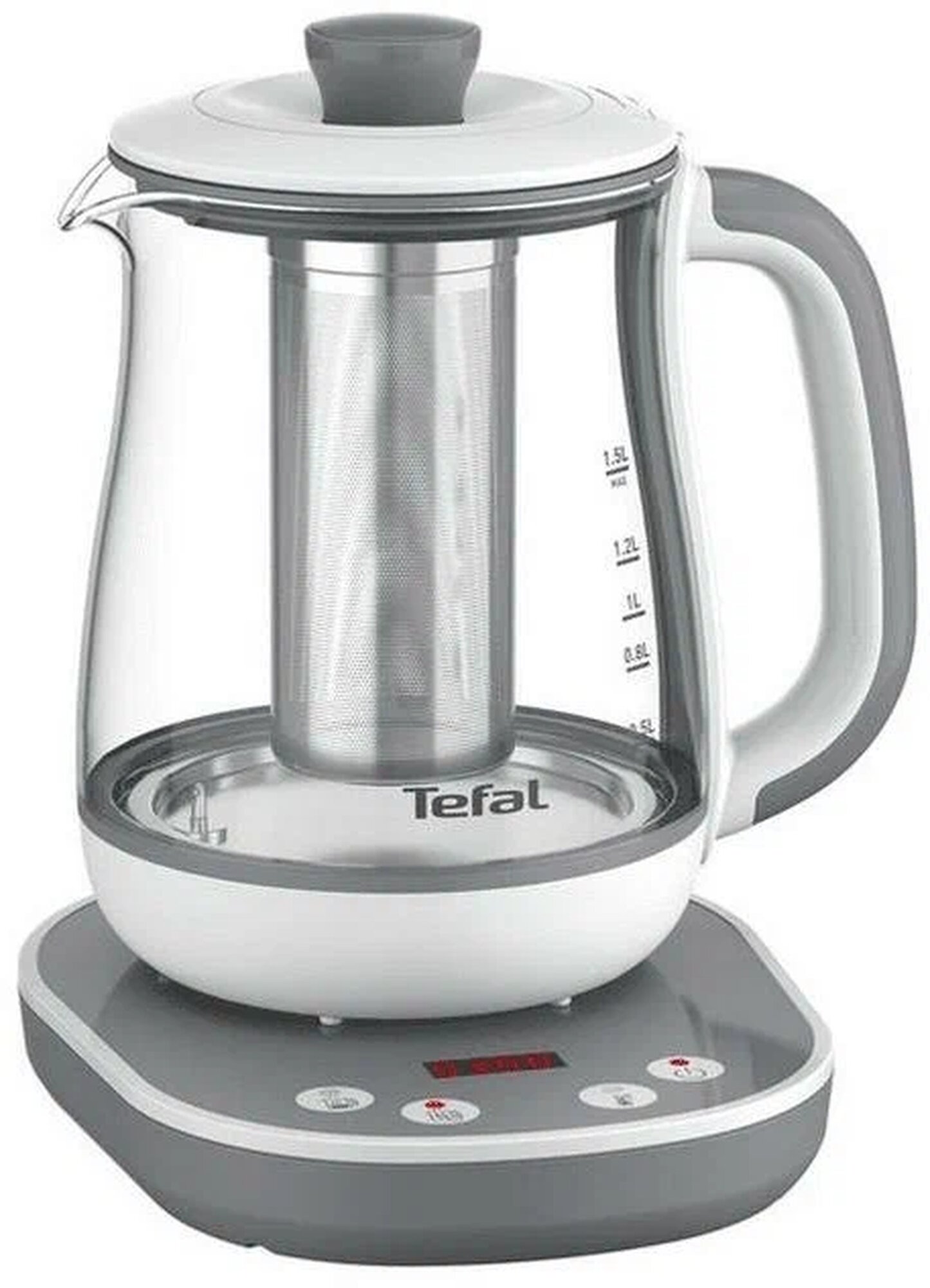 Чайник электрический Tefal BJ551B10 белый, стекло/пластик (7211004581)