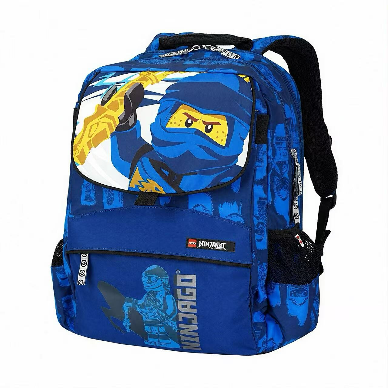 Ранец LEGO 20169, для средней и старшей школы, полиэстер, синий