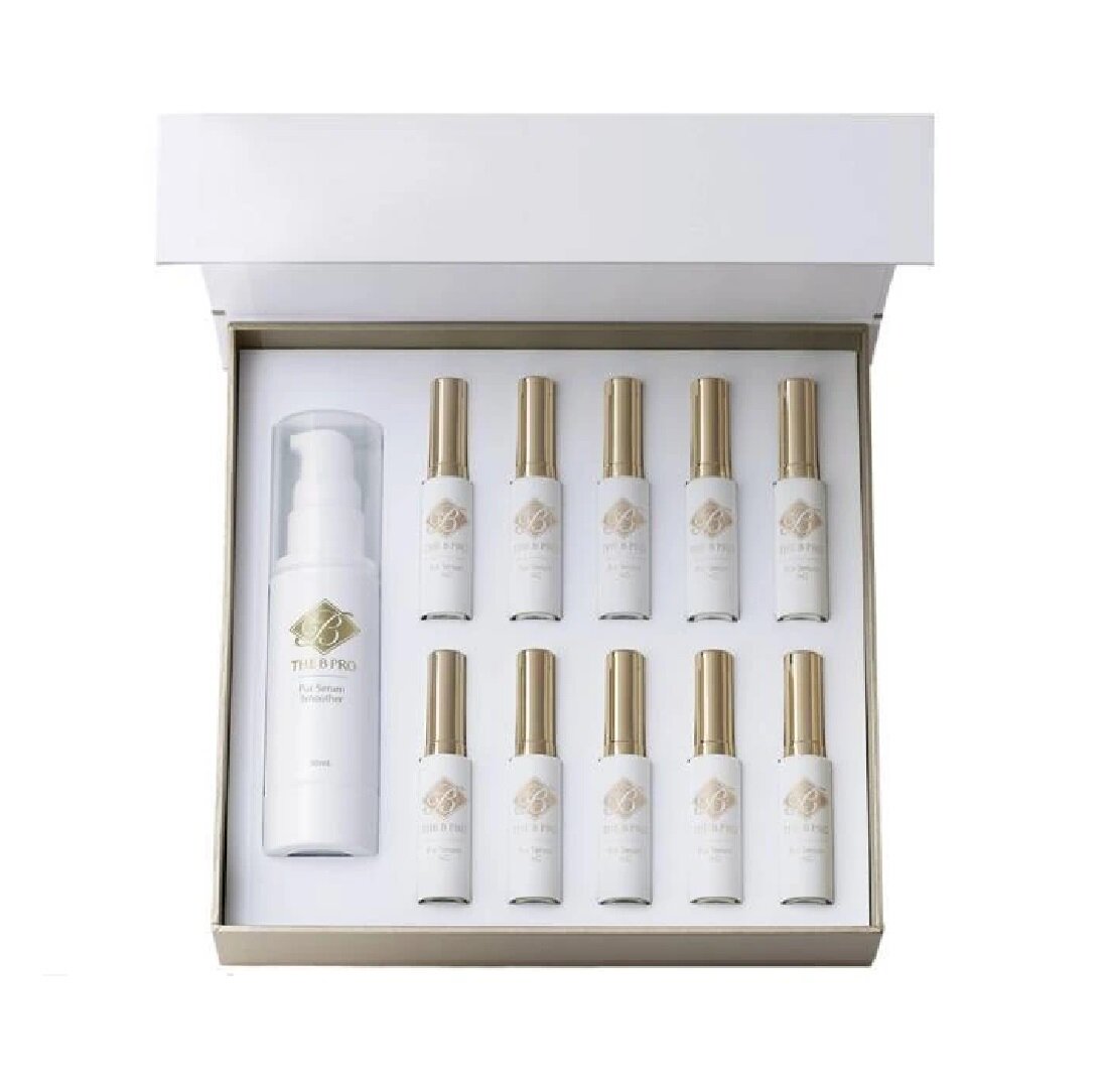 Axxzia THE B PRO Pur serum WHT Kit японский профессиональный набор отбеливающих сывороток для лица