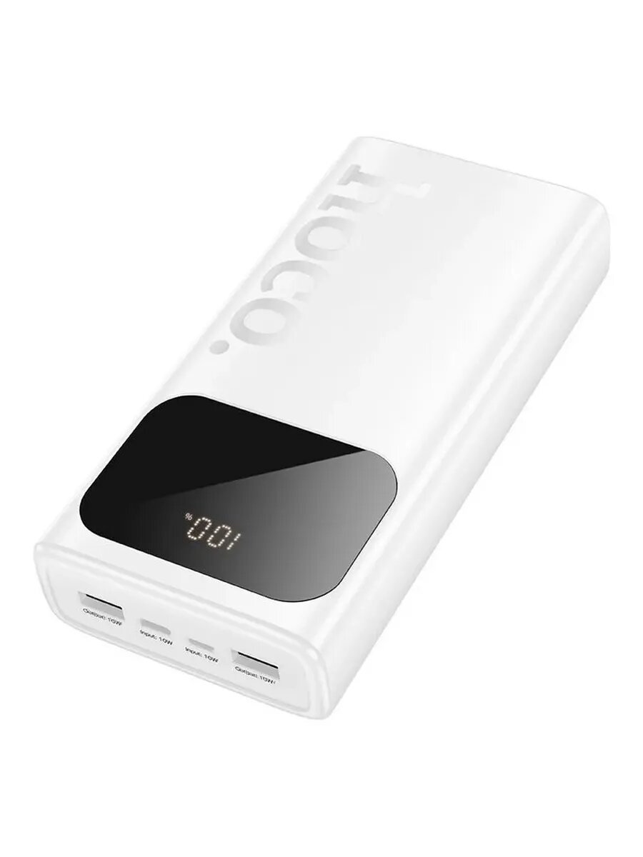 Компактный портативный зарядный блок с USB-C