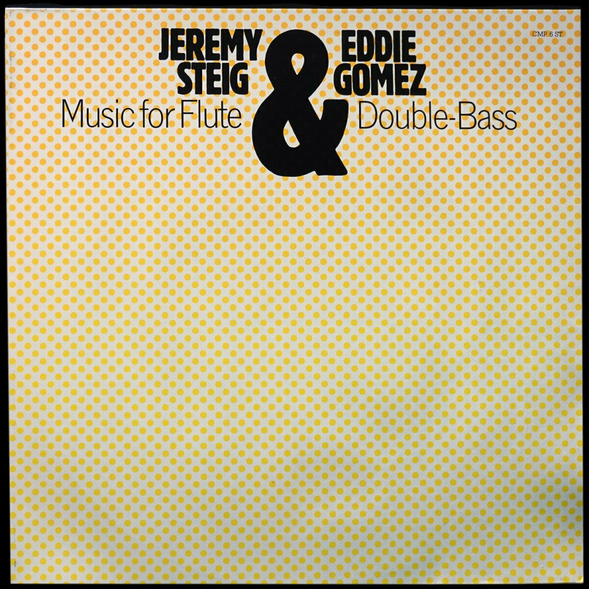 Виниловая пластинка CMP Jeremy Steig – Music for Flute & Double-Bass