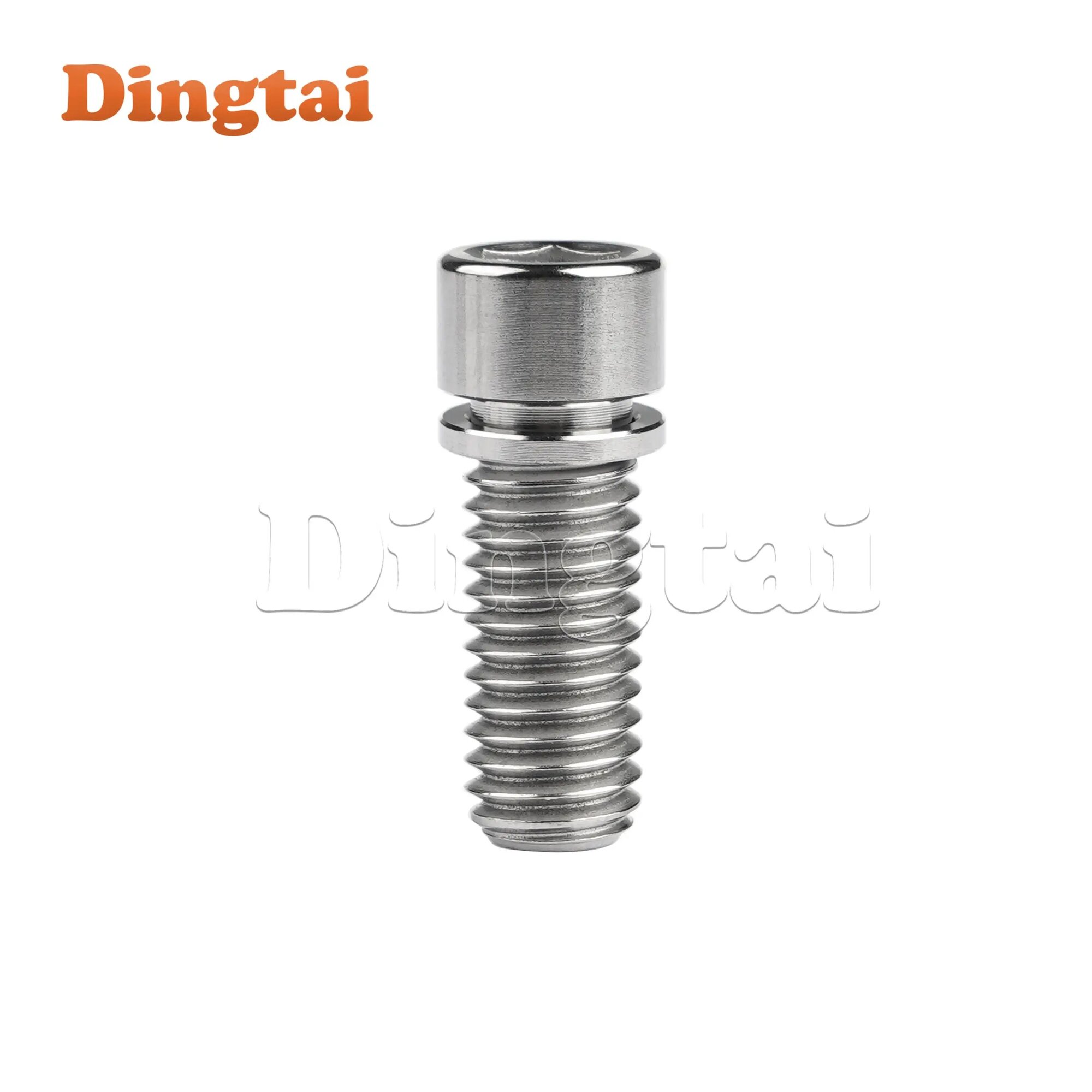 Dingtai титановые болты M7/M8x20/25 мм с шайбой для выноса винта M7, Titanium, 20mm
