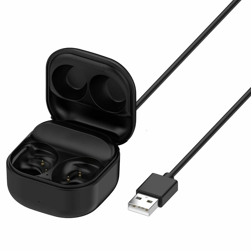 Аксессуары для наушников, Чехол Для Зарядки наушников Samsung Galaxy Buds FE R400-Черный
