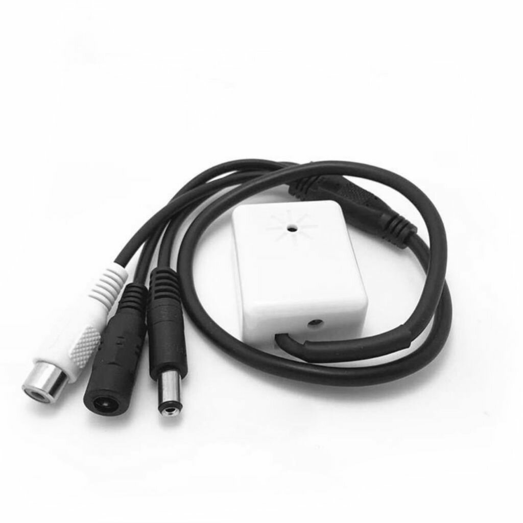 Высокочувствительный микрофон для камер видеонаблюдения