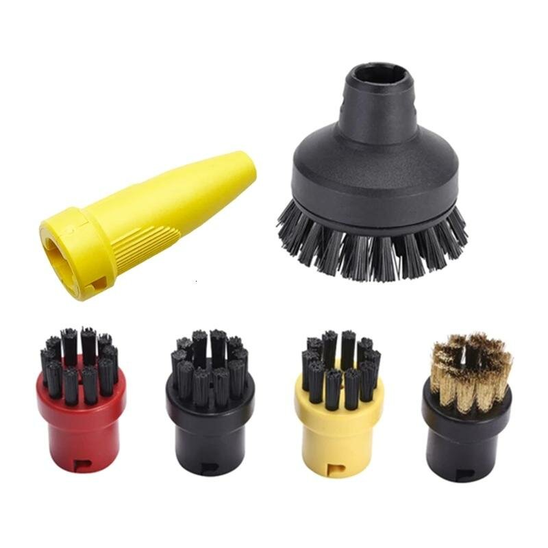 Круглая насадка-щётка для пароочистителя