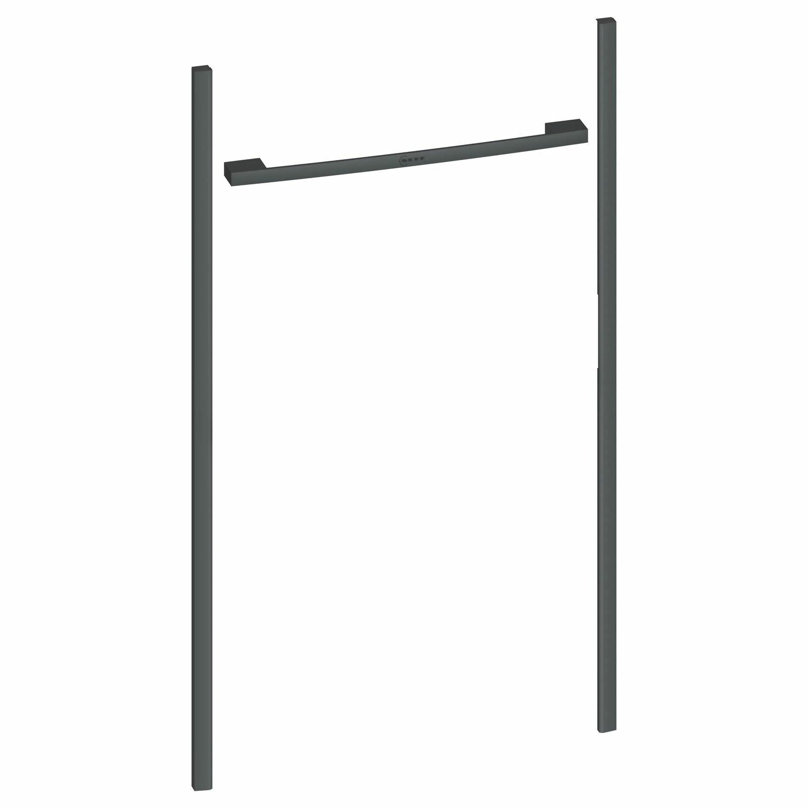 Декоративный элемент Neff Z9098AY0 Anthracite Grey, антрацит (духовой шкаф 60см + СВЧ 38см)