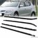 Уплотнитель бокового стекла для Hyundai I30 2008-2011, черный, резина, комплект
