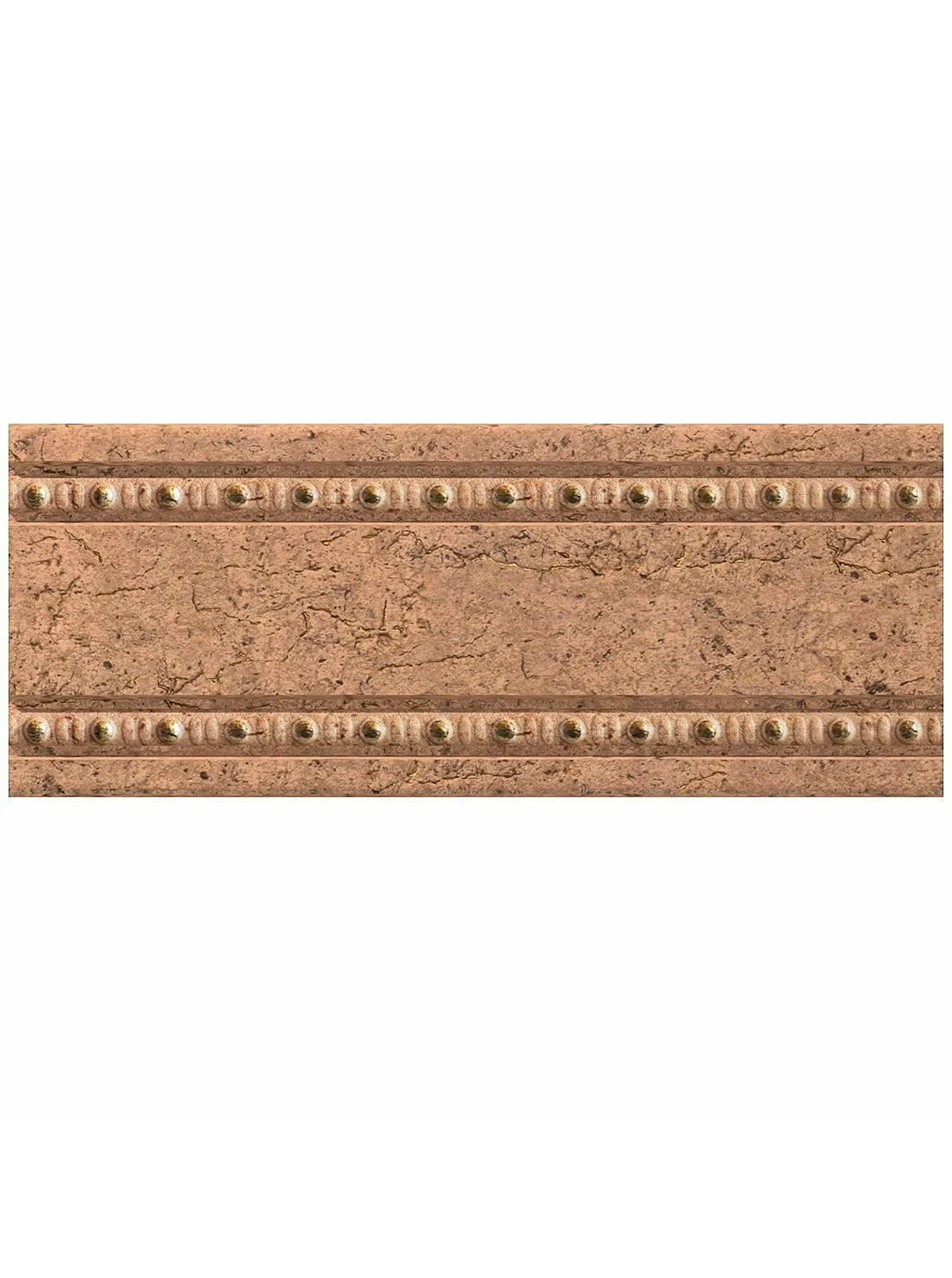 Молдинг интерьерный, декоративный Бордюр 40х9х2400мм, опал. Cosca. Набор 4шт.