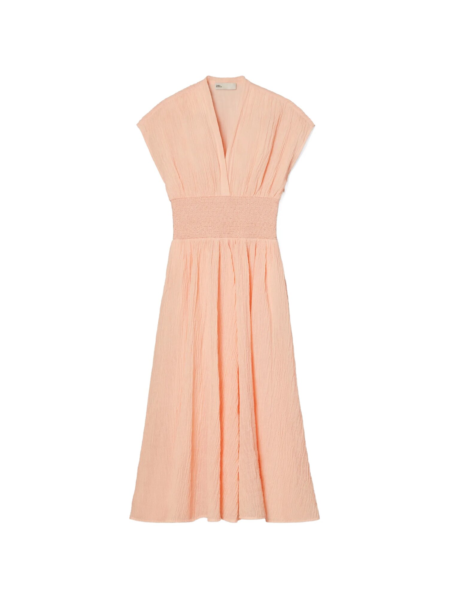 Платье V-neck linen dress