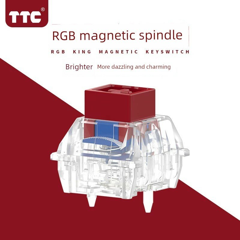 Переключатели TTC Magnetic King RGB 20 шт. в банке с бесплатным извлекателем