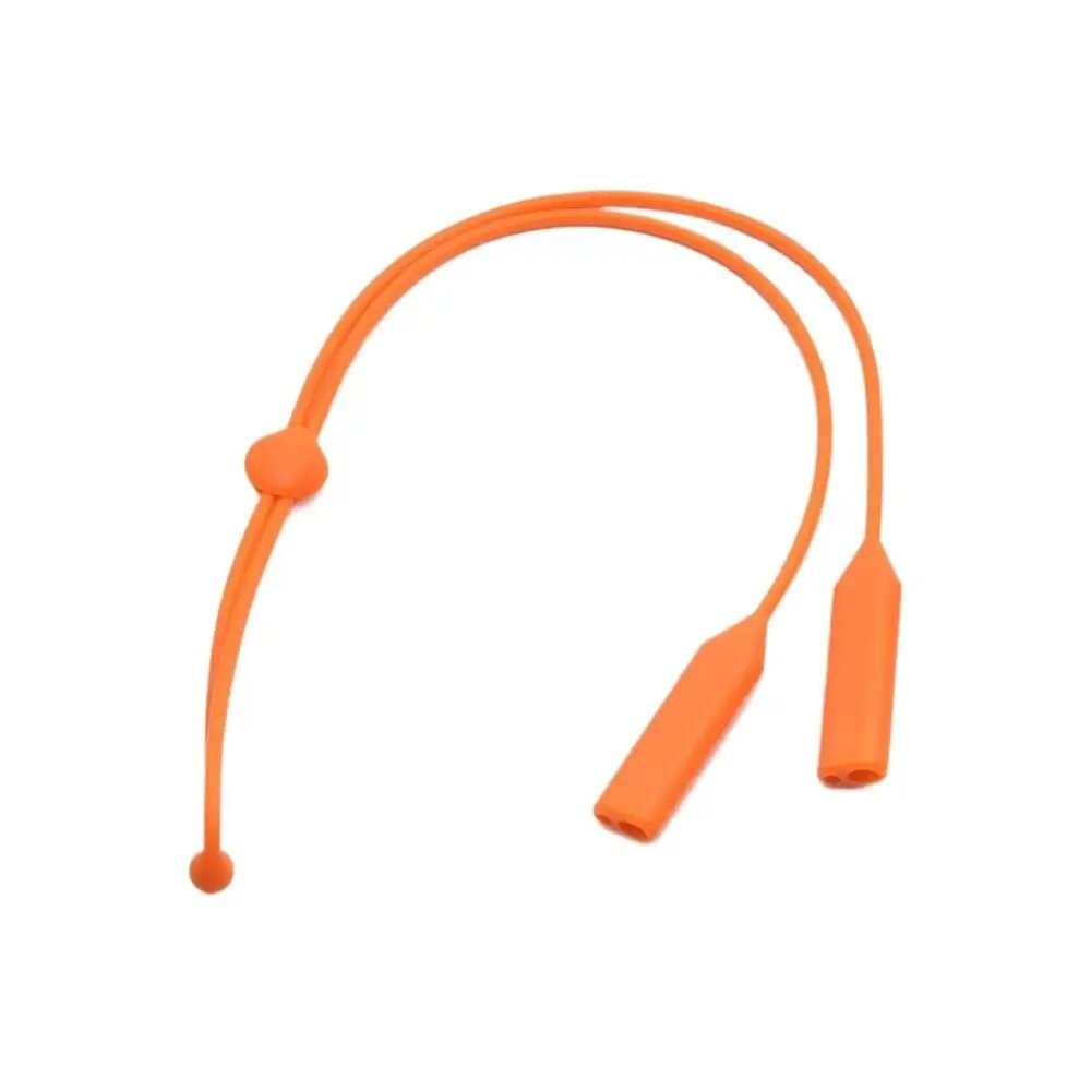 Силиконовые шнурки для очков orange