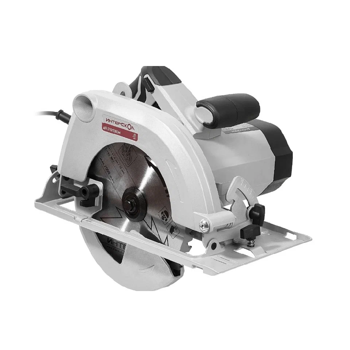 Циркулярная пила Интерскол ДП-210/2000М, 2000Вт, 4500 об/мин