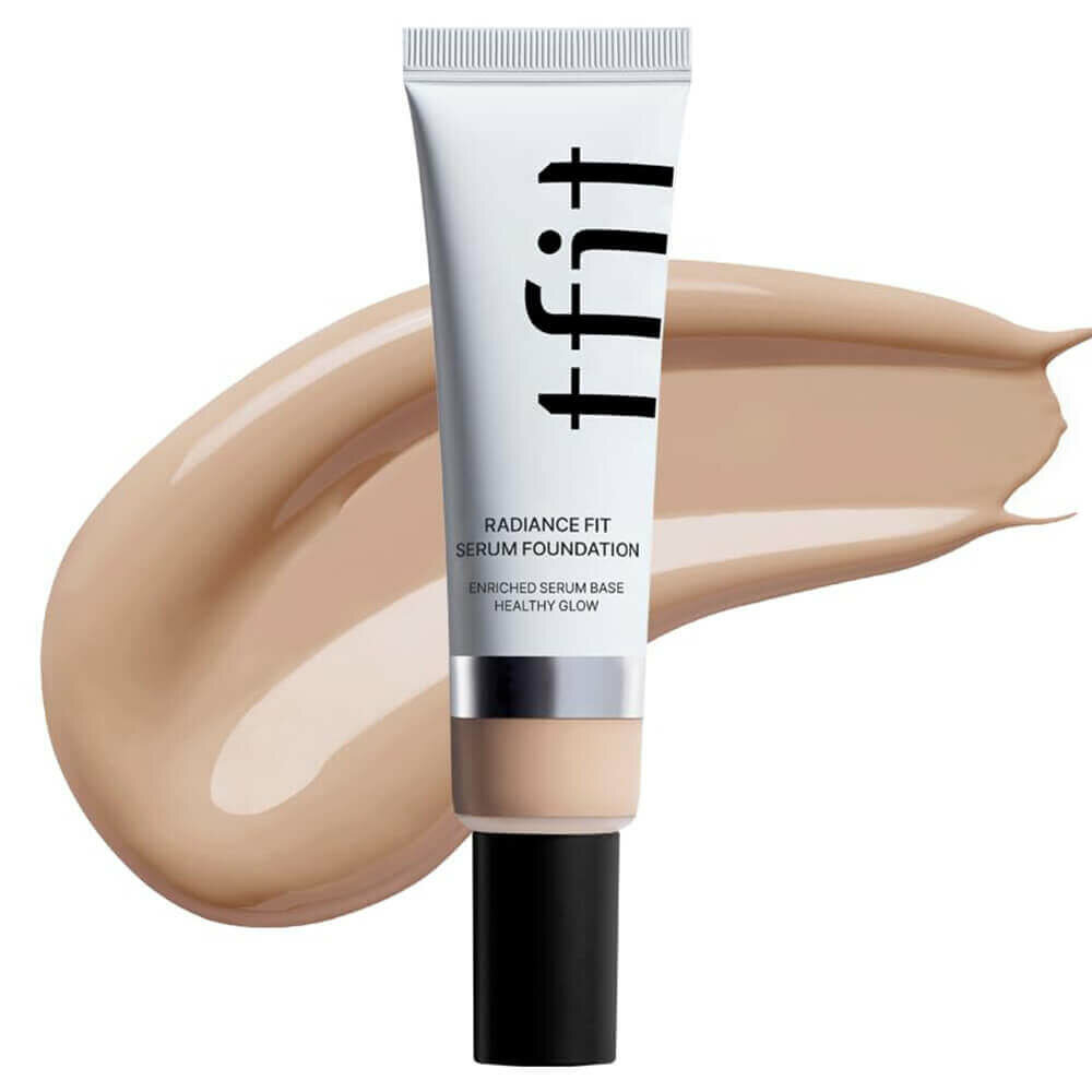 TFIT Увлажняющий тональный флюид C02 Peach Radiance Fit Serum Foundation