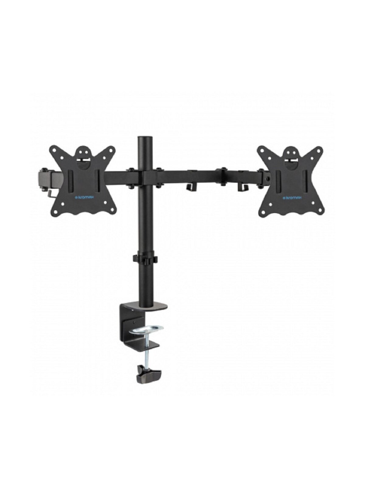 Kromax CASPER-508 black, Кр. стал. наст. для TV 10"-32", max 2x10 кг, 6 ст св, от стл. 400 мм, max VESA 100x100 мм.