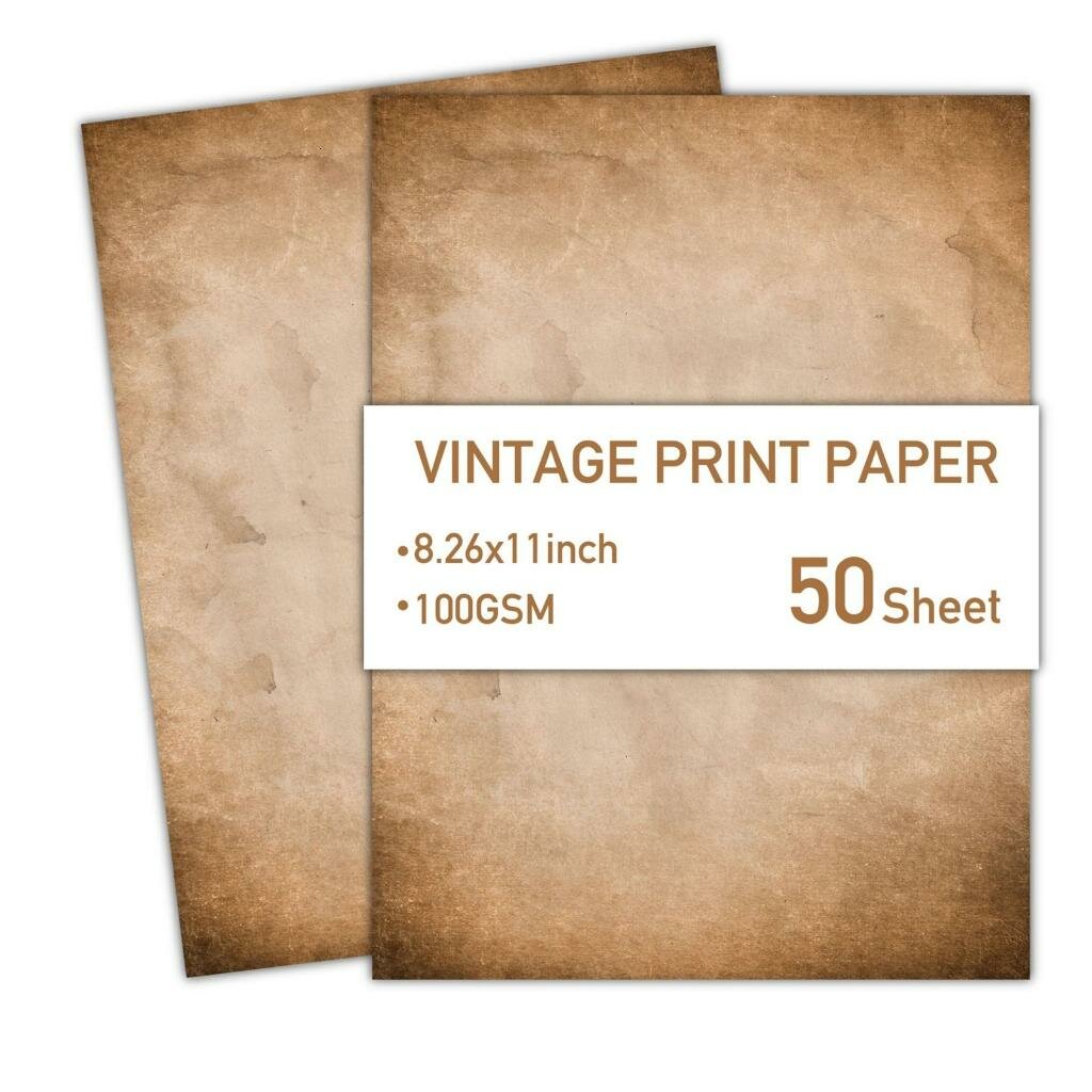 Бумага писчая А4, 50 листов, F