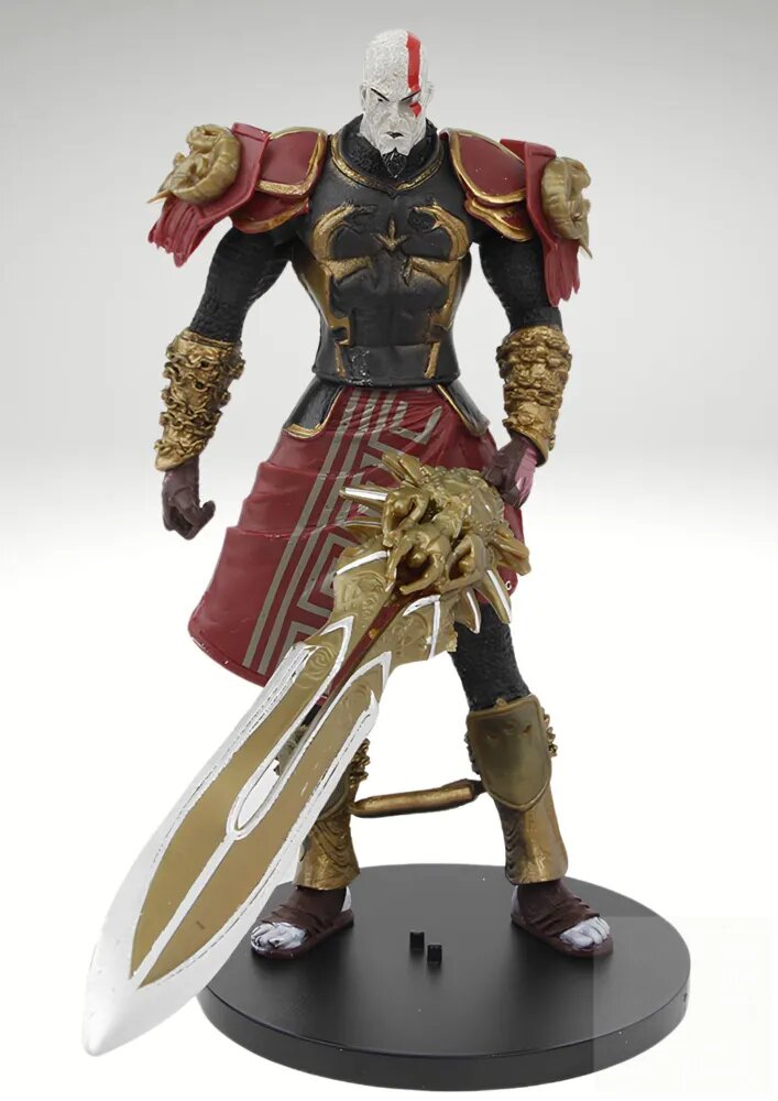 Фигурка Бог войны Кратос в доспехах Ареса / God of War 2 Kratos In Ares Armor (19см, пакет)