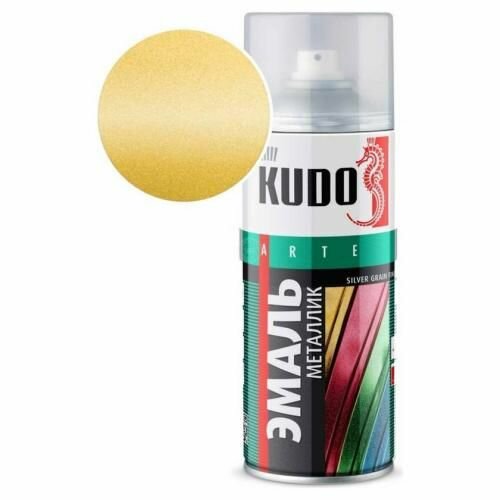 Краска металлик kudo вечное золото (520 мл) (аэрозоль) Kudo KU1060