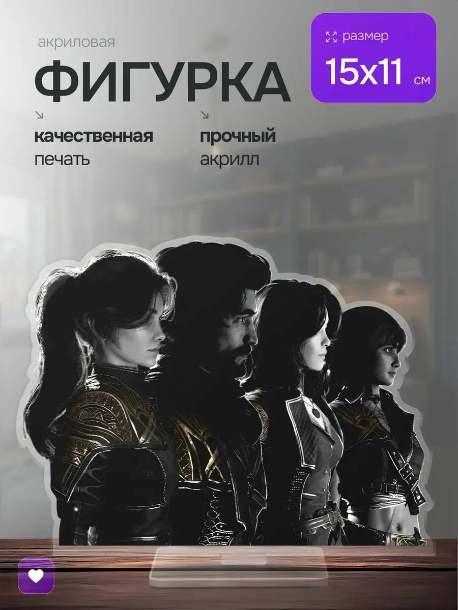 Акриловая фигурка clair obscur expedition 33 Маэль