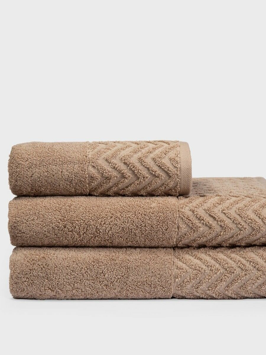 Полотенце Askona Home (Аскона) банное Blanc 70*140 топленое молоко