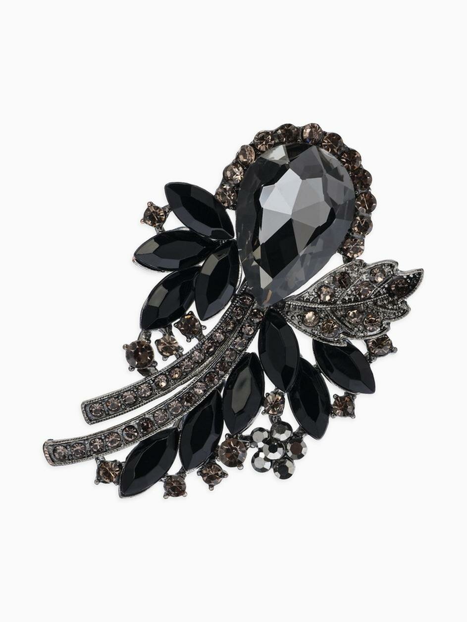 Брошь, стразы